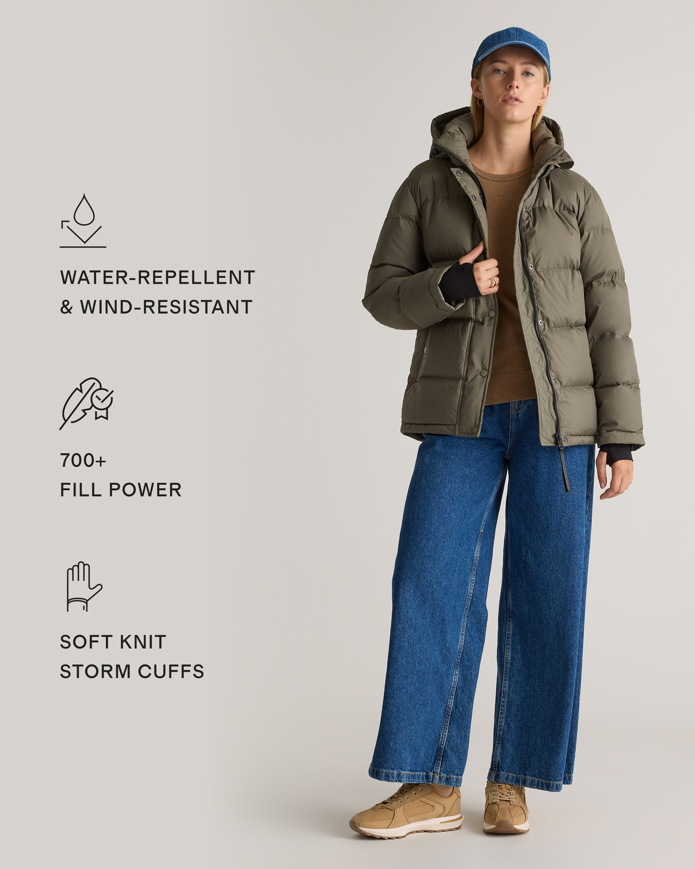 QUINCE Responsible Down Puffer Jacket